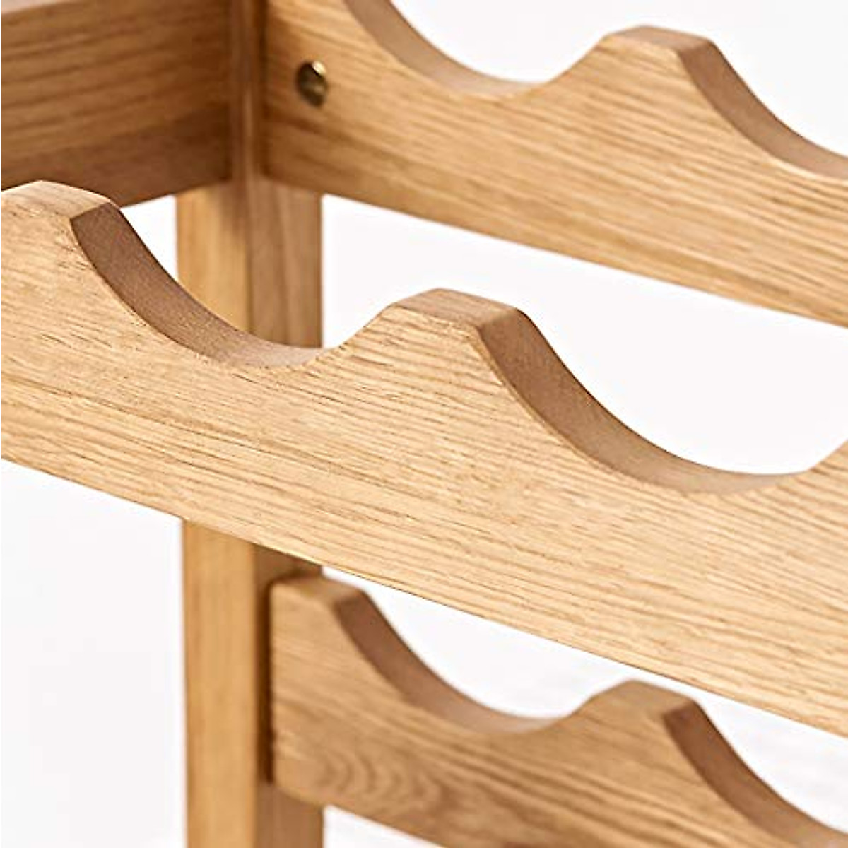 Wine Rack Wine Rack Freestanding Wine Rack Shelf Wine Glass Holder Cup Holder Wine Cooler Plug-in Wine Rack 9 Bottles of Red Wine Can Be Placed