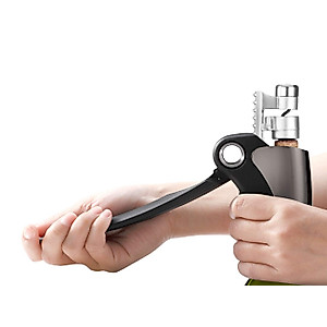 Le Creuset Wine Opener Compact Lever, Satin