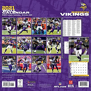 Minnesota Vikings 2021 Calendar