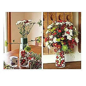 Crafare 6pc Wet Floral Foam Bricks Green Florist Styrofoam Blocks for Spring Fresh Flower Arrangement and Crafts Supply