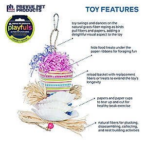 Prevue Pet Products Forage & Engage Dessert Delights Bird Toy 62678