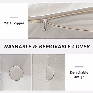 COSIEST 3-Piece Outdoor Patio Bisrto Set, PE Wicker Furniture Sets Aluminum Armchair Club Chairs w Off-White Thickened Cushions, Coffee Table for Garden, Pool, Backyard