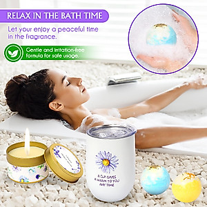 Get Well Soon Gift Baskets for Women - Get Well Soon Gifts Self Care Package Sending Hugs Feel Better Gift for Sick Friend After Surgery, Thinking of You Box with Blanket Coffee Tumbler Valentine's Day Gift Set for Women Mom Her