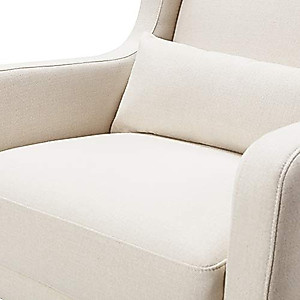 Babyletto Kai Rocker in Performance Natural Eco-Twill, Water Repellent & Stain Resistant, Greenguard Gold and CertiPUR-US Certified