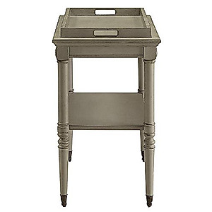 ACME Frisco Tray Table - 82906 - Antique Slate
