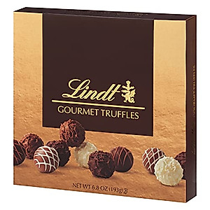 Lindt Gourmet Chocolate Truffles Gift Box, 6.8 oz.