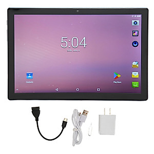 Tablet 10.1 inch AndroidTablet PC, Computer Tablets 8GB RAM 256GB ROM with Dual Camera, 4G LTE 5G WiFi Office Tablet with 7000mAh Lithium Battery, Pefect Gift (Blue)