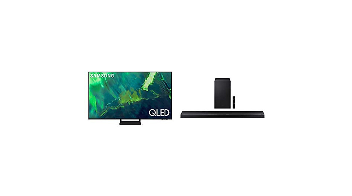 SAMSUNG 75" Q70A QLED 4K Smart TV & HW-Q700A Bundle