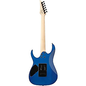 Ibanez GRG 6 String Solid-Body Electric Guitar, Right, Blue Gradation, Full (GRG120QASPBGD)