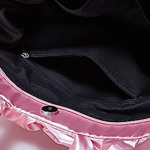 Large Puffer Tote Bag, Trendy Luxury Chic Quilted Cotton Padded Designer Handbags for women, Winter Soft Puffer Shoulder Bag Nylon Down Pillow Bag Women's Handbags & Shopper Bag (Z-Shiny Pink)