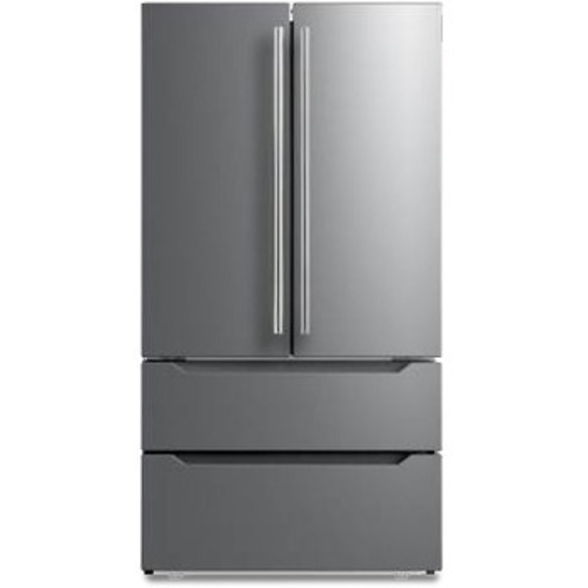 Midea 22.5 Cu. Ft. Counter-Depth 4-Door French Door Refrigerator