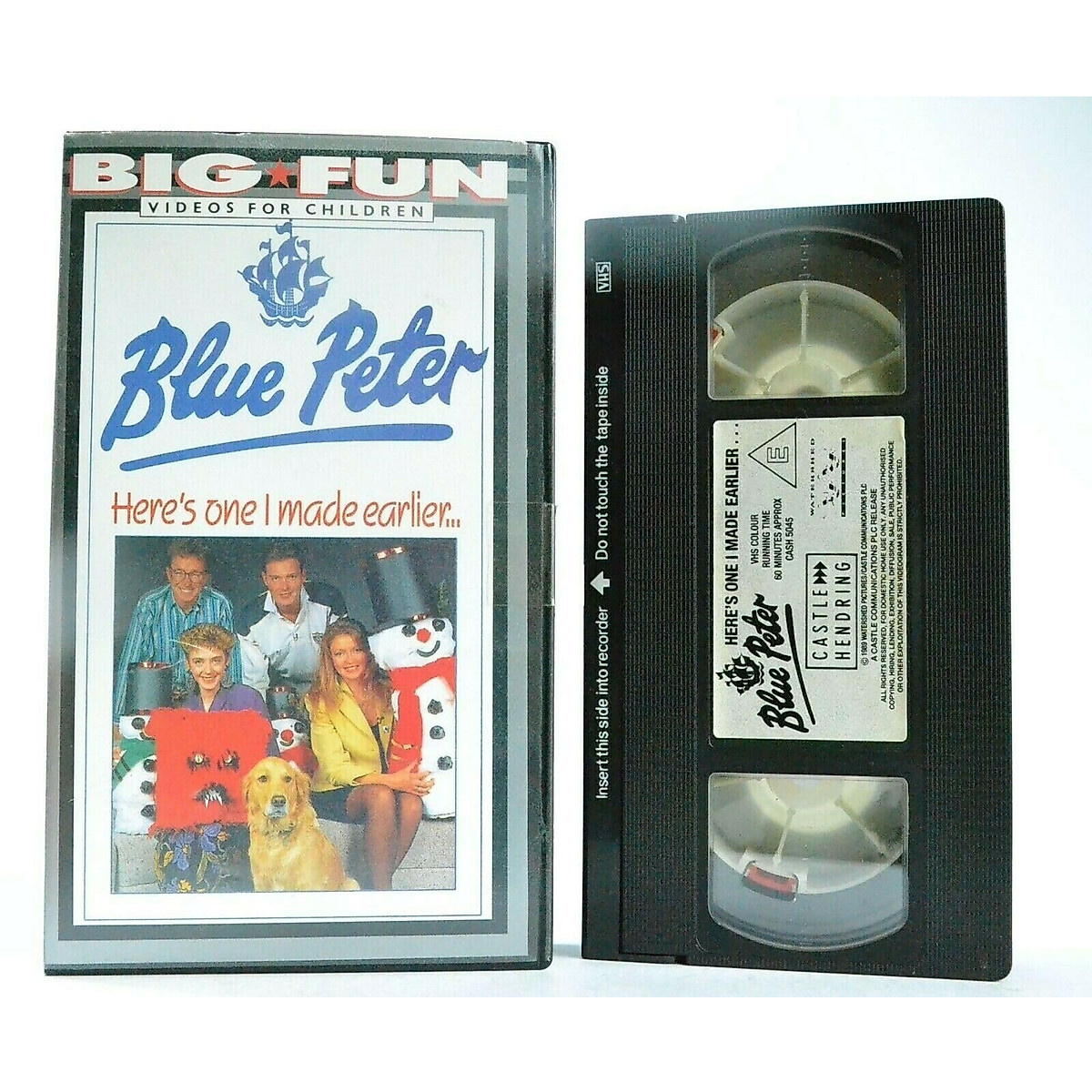 Blue Peter: Here's One I Made Earlier - British Children's Programme - Pal VHS