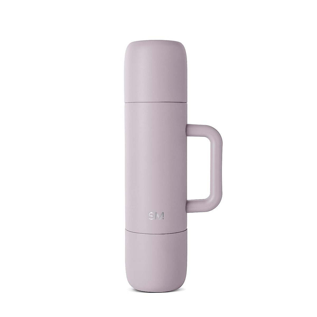 Simple Modern 36oz Insulated Hot Beverage Bottle with 2 Mugs | Travel Coffee Thermos for Hot Drinks | Twist and Pour Top | Commute, Travel, and Picnic Friendly | Roam Collection | Lavender Mist