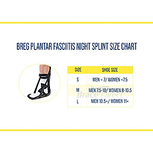 Breg Plantar Fasciitis Night Splint