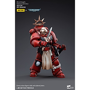 BLOOMAGE JOYTOY (BEIJING) TECH Warhammer 40k: Blood Angels Veteran Laenatus 1:18 Scale Figure