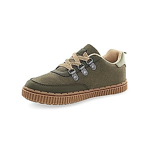 OshKosh Heidy Sneaker, Green, 2 US Unisex Big Kid