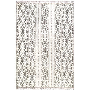 nuLOOM Miriam Striped Indoor/Outdoor Area Rug, 4' x 6', Beige