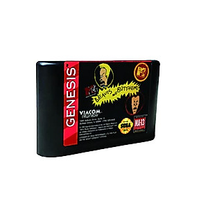Royal Retro Beavis and Butt-Head - USA Label Flashkit MD Electroless Gold PCB Card for Sega Genesis Megadrive Video Game Console (NTSC-U)