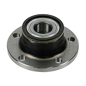 TRQ Rear Wheel Hub & Bearing Left LH & Right RH Pair for Audi TT Passat Jetta VW
