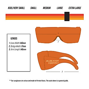 BluBlocker, StarShield Fit Over Sunglasses with Scratch Resistant Lens | Blocks 100% of Blue Light and UVA & UVB Rays | Retro | Gender Neutral for Men, Women, & Everyone | Blue Blocker | 2355K |