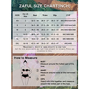 ZAFUL Women's Bandeau Bikini O Ring Strapless Tie Back High Cut Two Piece Swimsuit Bathing Suits (0-Deep Blue, M)