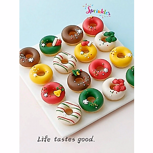 SE Si&Moos White Star Sprinkles Edible White Stars for Cake Decorating Star Icing Decorations Edible Stars Large and Small Christmas Cookie Decorations White Sprinkles for Cake,Cupcakes 3 OZ with Tweezers