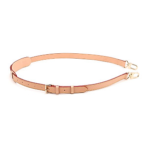 OULARIO Vachetta Leather Replacement Strap for Keep All 45 50 55 Speedy 40 (vachetta strap)