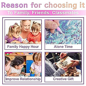 RMSGOZO Angel Diamond Painting Kits - Flower Angels Diamond Painting, 5D Full Round Gemstone Art Cross Stitch Kit for Adults, for Home Decor Living Room Decor Or Gifts 20X20 Inch