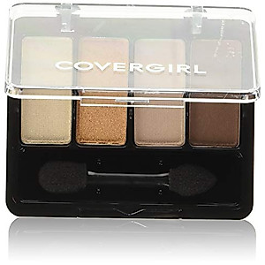 COVERGIRL Eye Enhancers Eyeshadow Kit, Al Fresco, 4 Colors