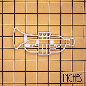 Trumpet Cookie Cutter, 1 piece - Bakerlogy