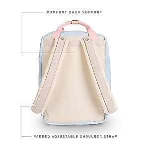 Doughnut Macaroon 16L Travel Backpack Ladies College Lightweight Casual Daypacks Bag Backpack