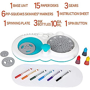 Crayola Spin & Spiral Art Station, DIY Crafts, Toys for Boys & Girls, Gift, Age 6, 7, 8, 9