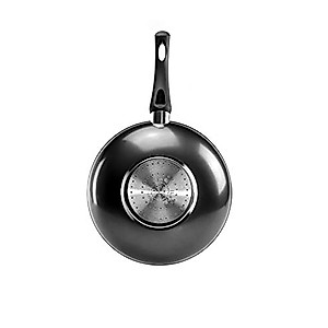 Ravelli Italia Linea 85 Non Stick Induction Wok Stir Fry Pan, 11 Inch