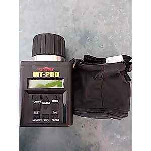 Agratronix MT-Pro Portable Moisture Tester for Grain with Digital Meter Readout, Grain Tester with Carry Case