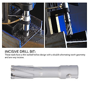 50mm Deep Magnetic Drill Hollow Drill Steel Plate Drill Carbide Steel Plate Drill (17mm)