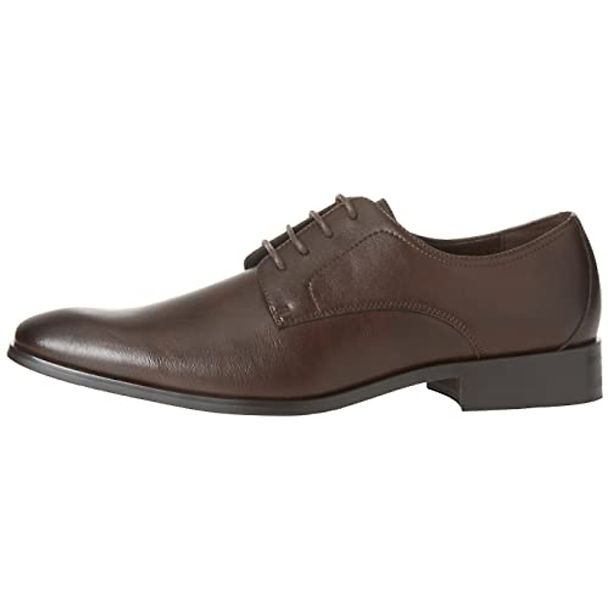 Amazon Essentials Men's Derby Shoe, Dark Brown, 11