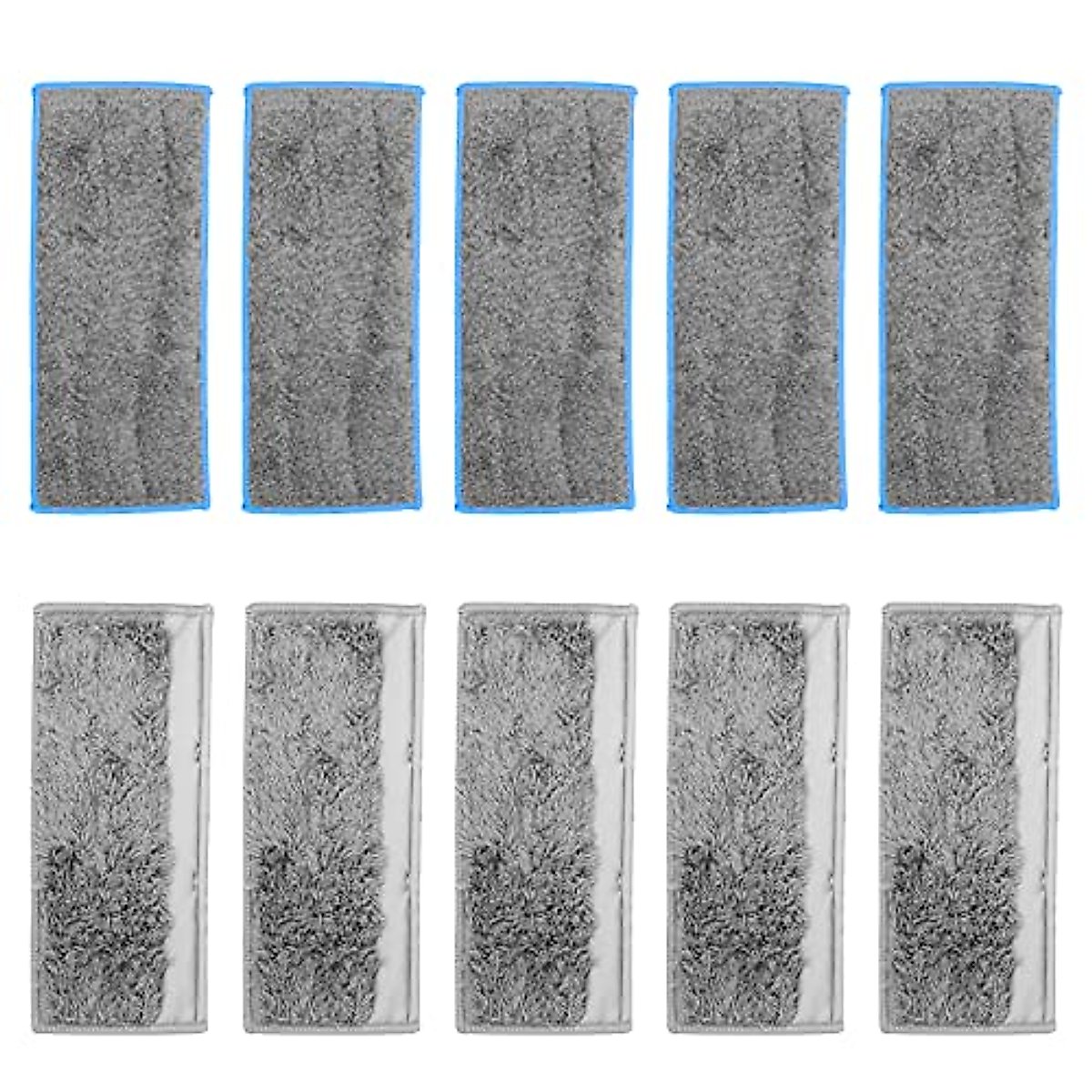 Garbage fighter Mopping Pads Replacement for iRobot Braava Jet M6 (6012) (6110) (6112) (6113) - 10 Pack Washable Reusable Sweeping Cloth Pads - Wi-Fi Connected Robot Mop (5 Wet Pads and 5 Dry Pads)