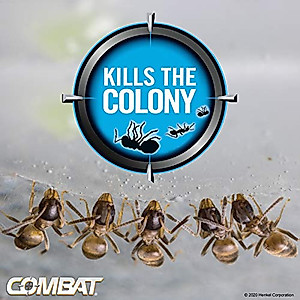 Combat Max Ant Killing Bait Stations, Indoor and Outdoor Use, 6 Count