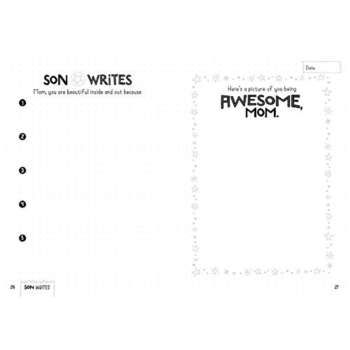 Between Mom and Me: A Guided Journal for Mother and Son (Journals for Boys, motherhood books)