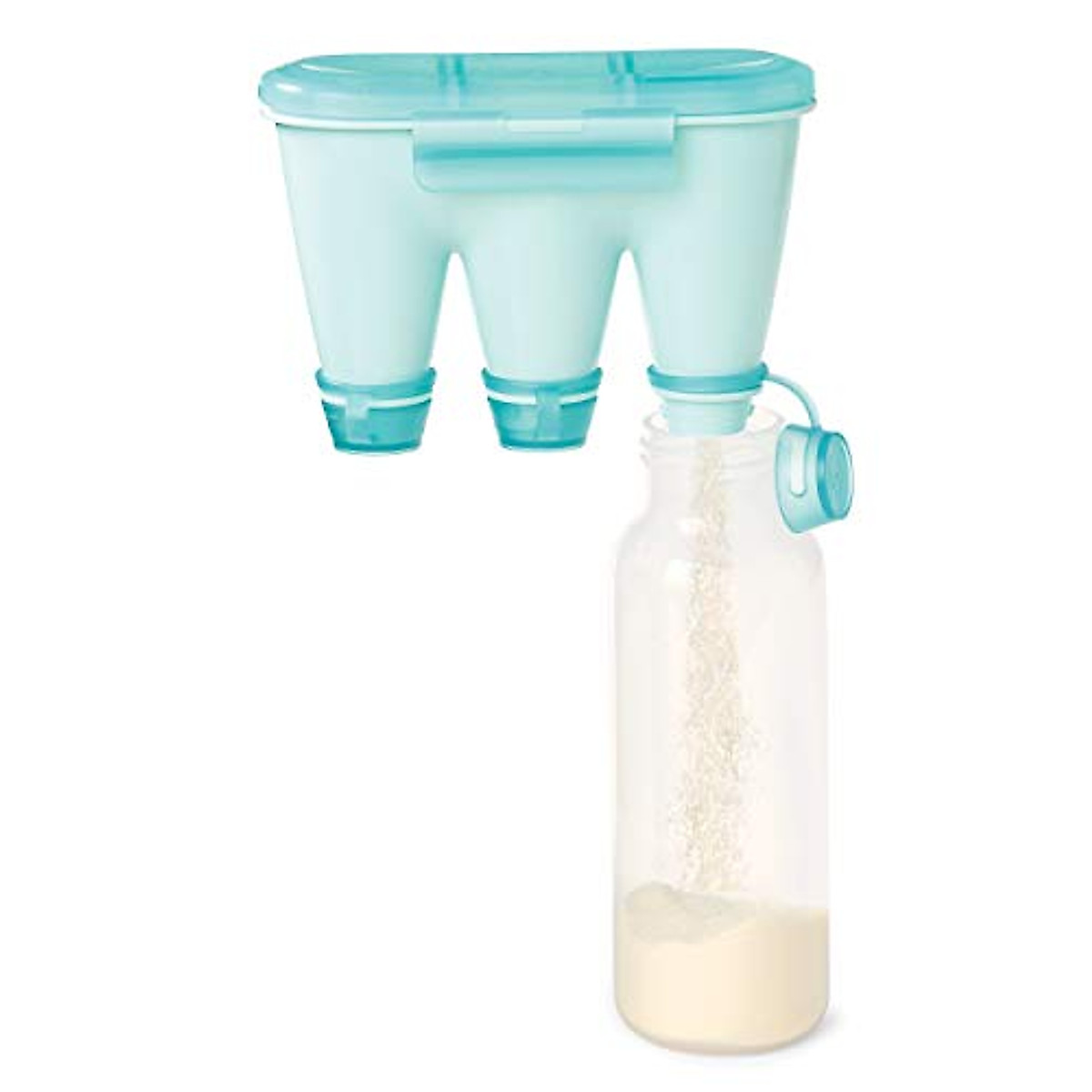 Skip Hop Formula Dispenser, Easy-Fill, Teal (Discontinued by Manufacturer)