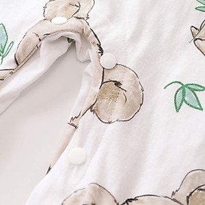 YFYBaby Cute Unisex Baby Boys Girls Romper Long Sleeve Koala Printing Newborn Infant Jumpsuit One Piece