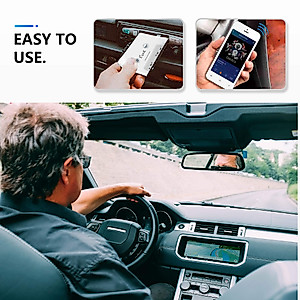 Elook Car Cassette Aux Adapter, 3.5mm Universal Audio Cable Tape Adapter for Car, Phone, MP3 ect. White