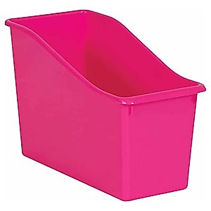 Teacher Created Resources® Pink Plastic Book Bin
