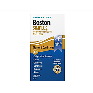 Bausch & Lomb Boston Simplus Travel Kit-1 oz, 2 pack