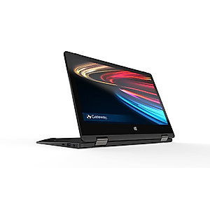 Gateway11.6 FHD 2-in-1 Touchscreen Laptop Computer, Intel Celeron N3350 Up to 2.4GHz, 4GBDDR4 RAM, 64GBeMMC, Webcam, Remote Work, Windows10S,Black (Renewed)