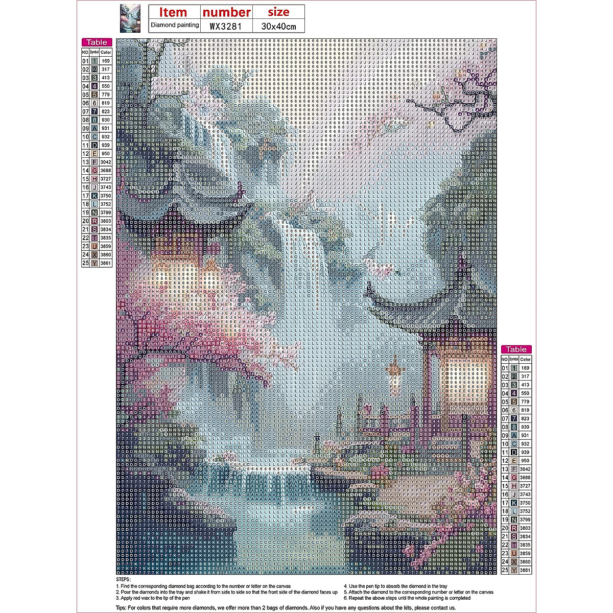 MXJSUA DIY 5D Diamond Art Painting Kits for Adults Diamond Art Waterfall Sakura Landscape Diamond Art Painting Full Drill Crystal Rhinestone Embroidery Craft Kits for Home Wall Decor Gifts, 12x16inch