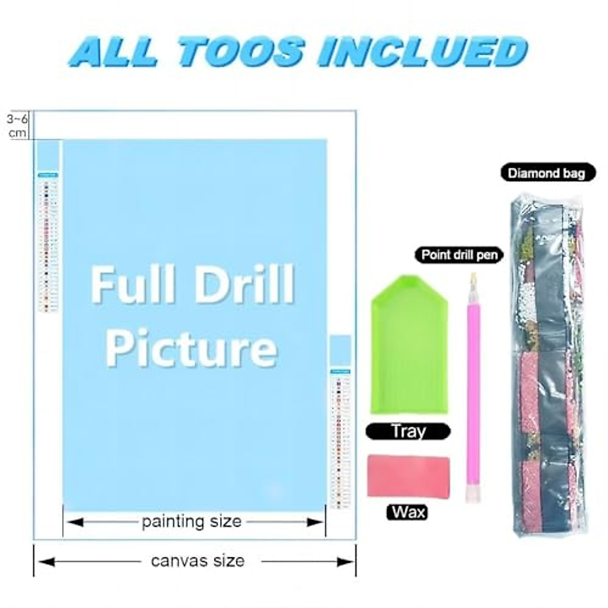 Diamond Painting lady Butterfly Diamond Art 5D Diamond Painting Kits for Adults DIY Paint by Numbers, Big Diamond Paintings diamond dot Gem Art Crafts for Wall Art Home Decor Gifts (24x48 Inch), c306