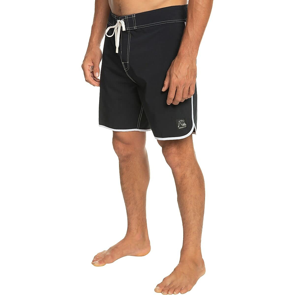 Quiksilver Mens Original Scallop 18 Boardshort - Black | 32