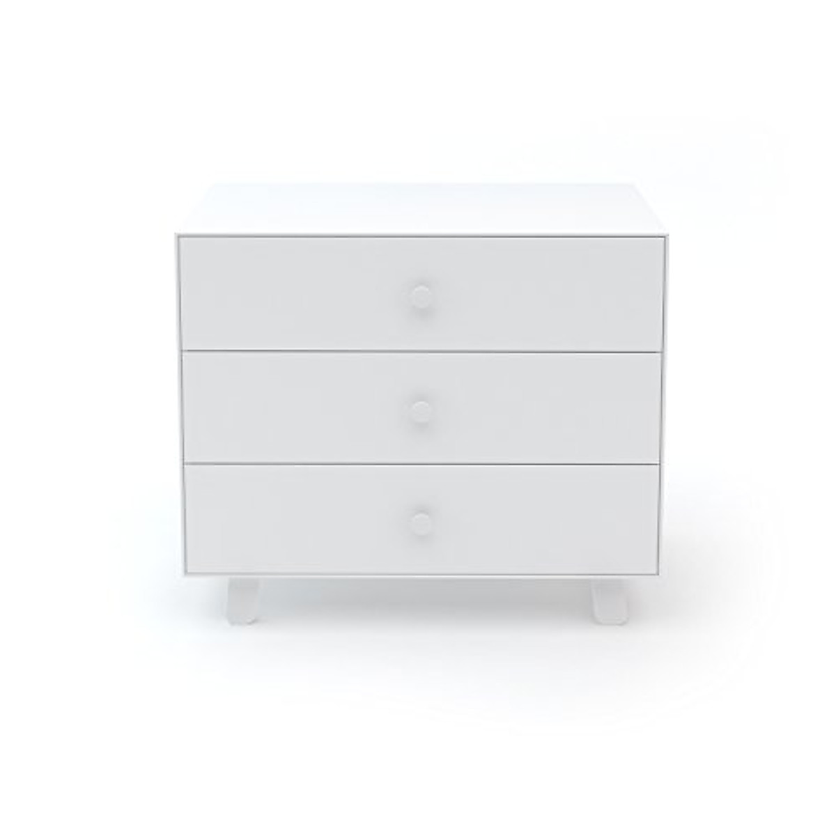 OEUF Merlin 3 Dresser with Sparrow Base in White