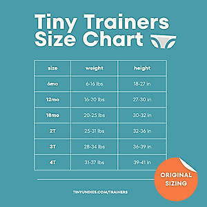 Tiny Trainers ORIGINAL - small cotton training pants, 3-pack (12 Months, Natural Undyed)